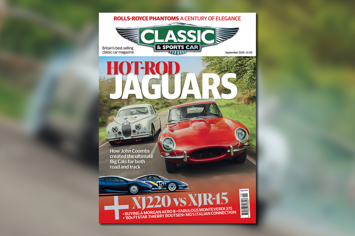 Hot-rod Jaguars: inside the September 2025 Classic & Sports Car | Classic & Sports Car