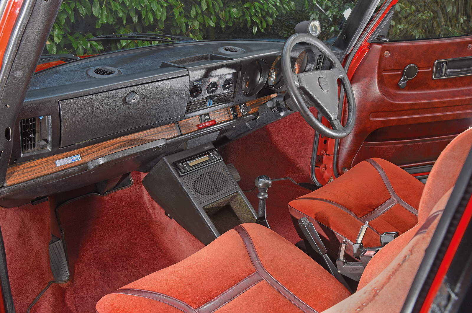 saab 99 interior