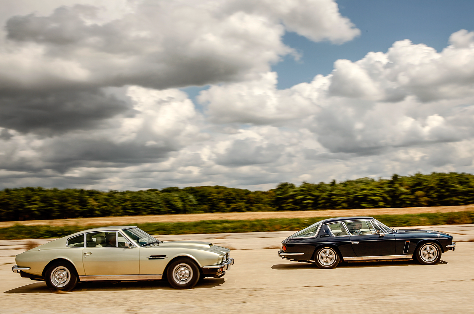 Aston Martin V8 vs Jensen Interceptor III: GT showdown | Classic ...