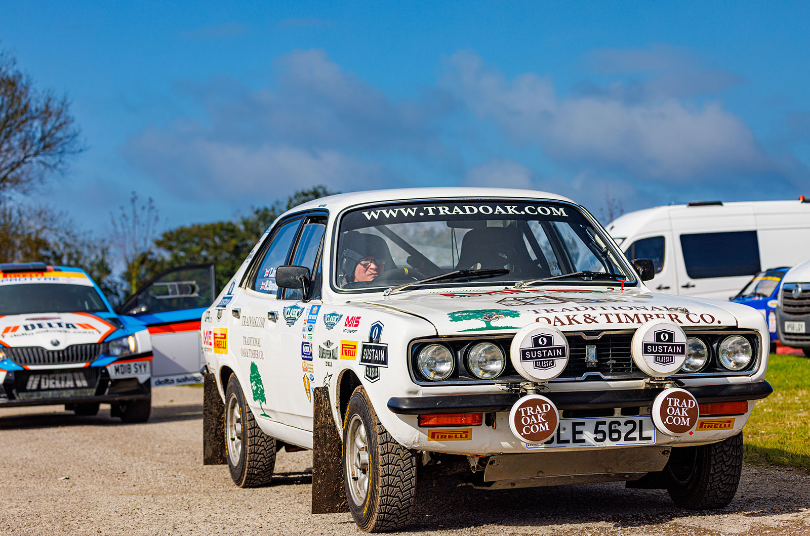 Rally Yorkshire in a classic Chrysler: co-driving crash course ...