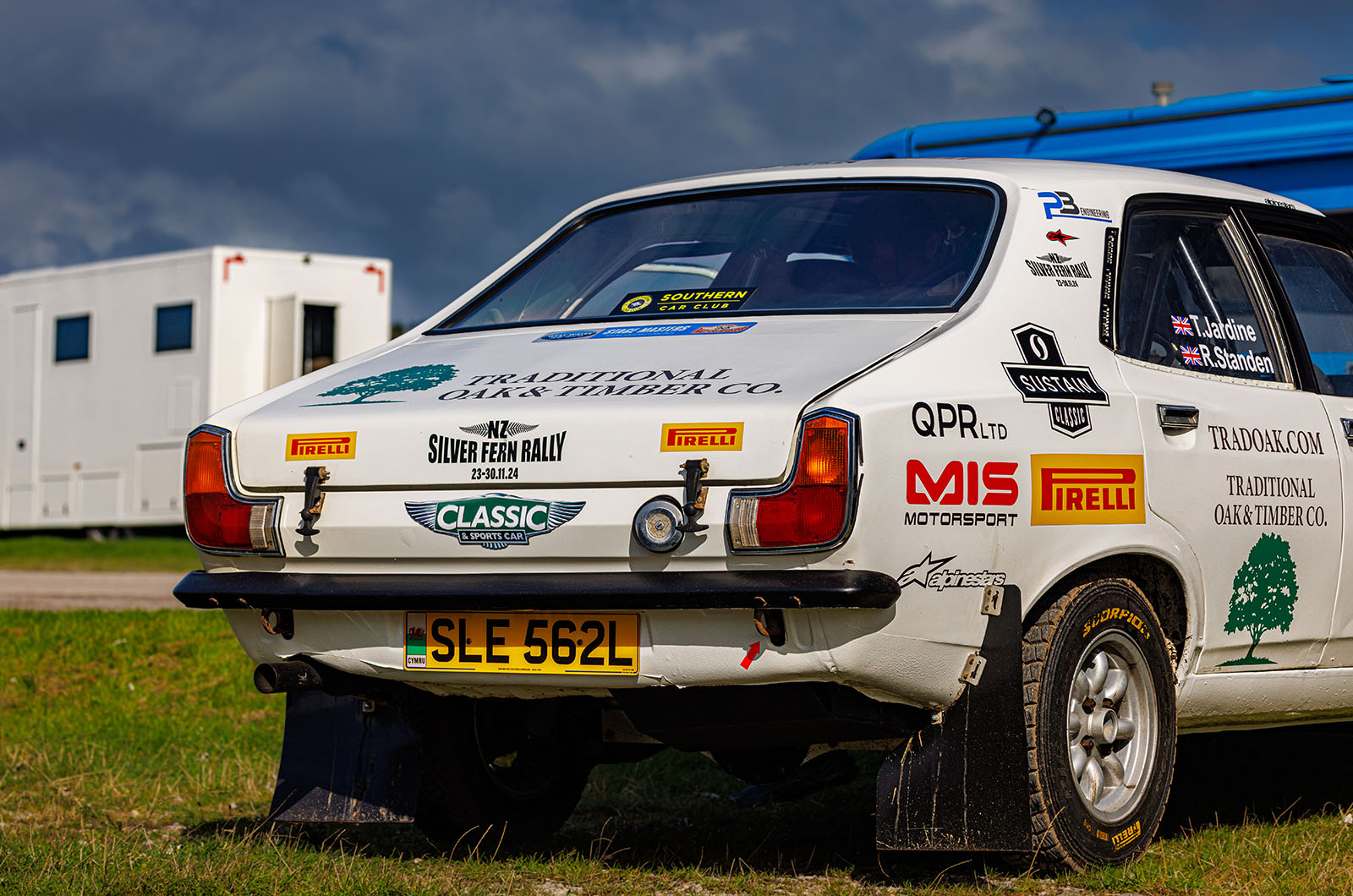 Rally Yorkshire in a classic Chrysler: co-driving crash course ...
