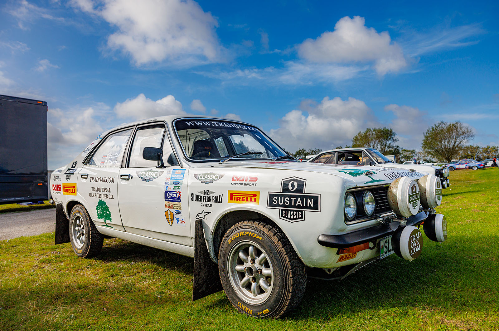 Rally Yorkshire in a classic Chrysler: co-driving crash course ...