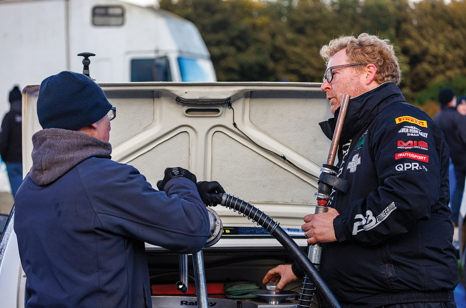 Rally Yorkshire in a classic Chrysler: co-driving crash course ...
