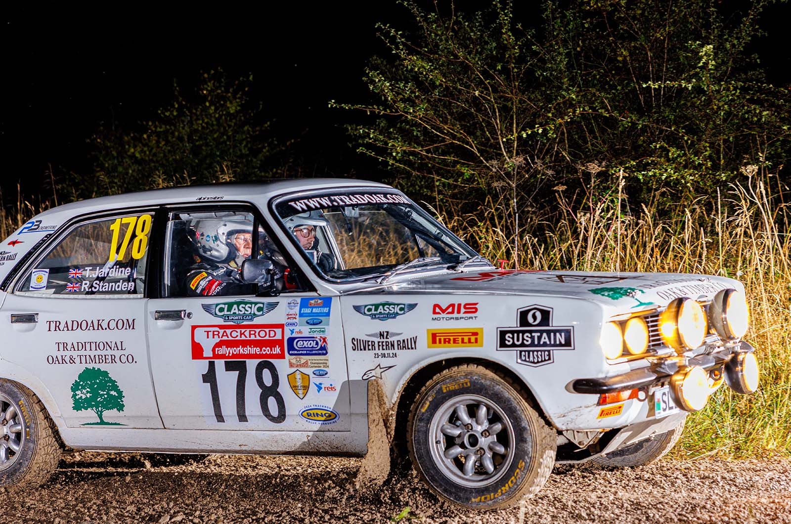 Rally Yorkshire in a classic Chrysler: co-driving crash course ...