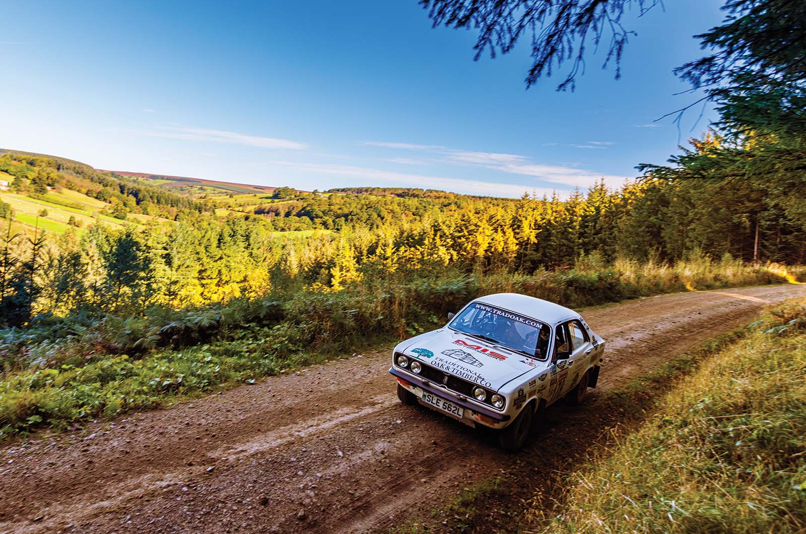 Rally Yorkshire in a classic Chrysler: co-driving crash course ...