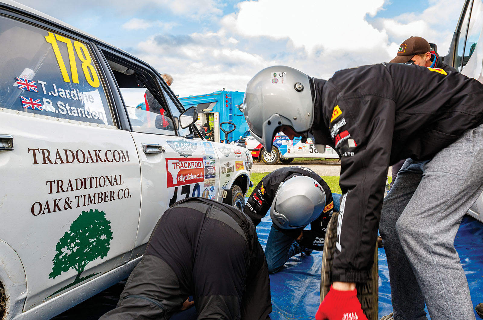 Rally Yorkshire in a classic Chrysler: co-driving crash course ...