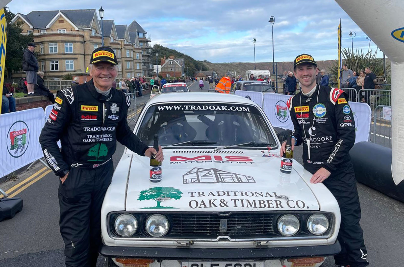 Rally Yorkshire in a classic Chrysler: co-driving crash course ...