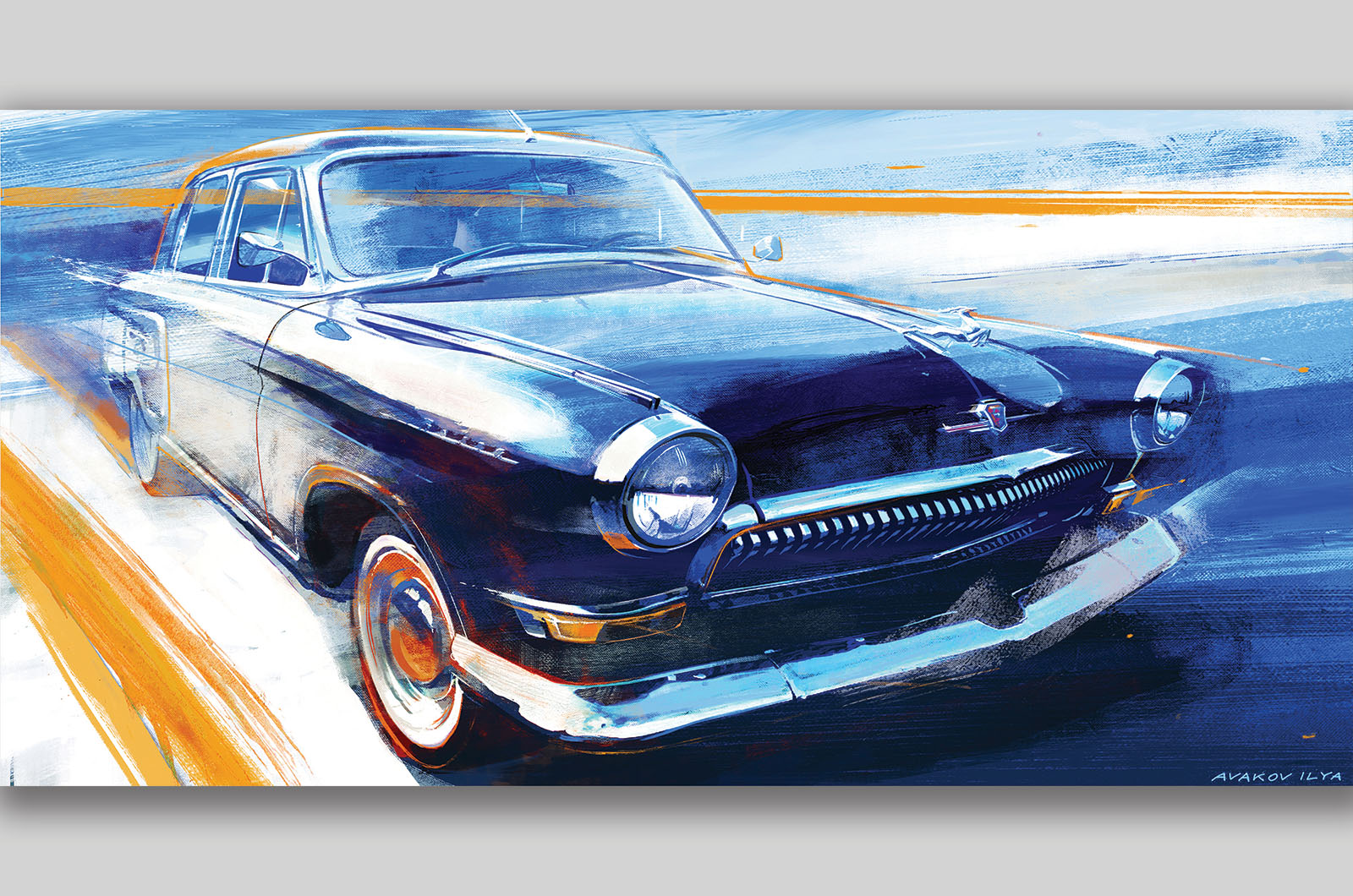 Motoring art: Ilya Avakov | Classic & Sports Car
