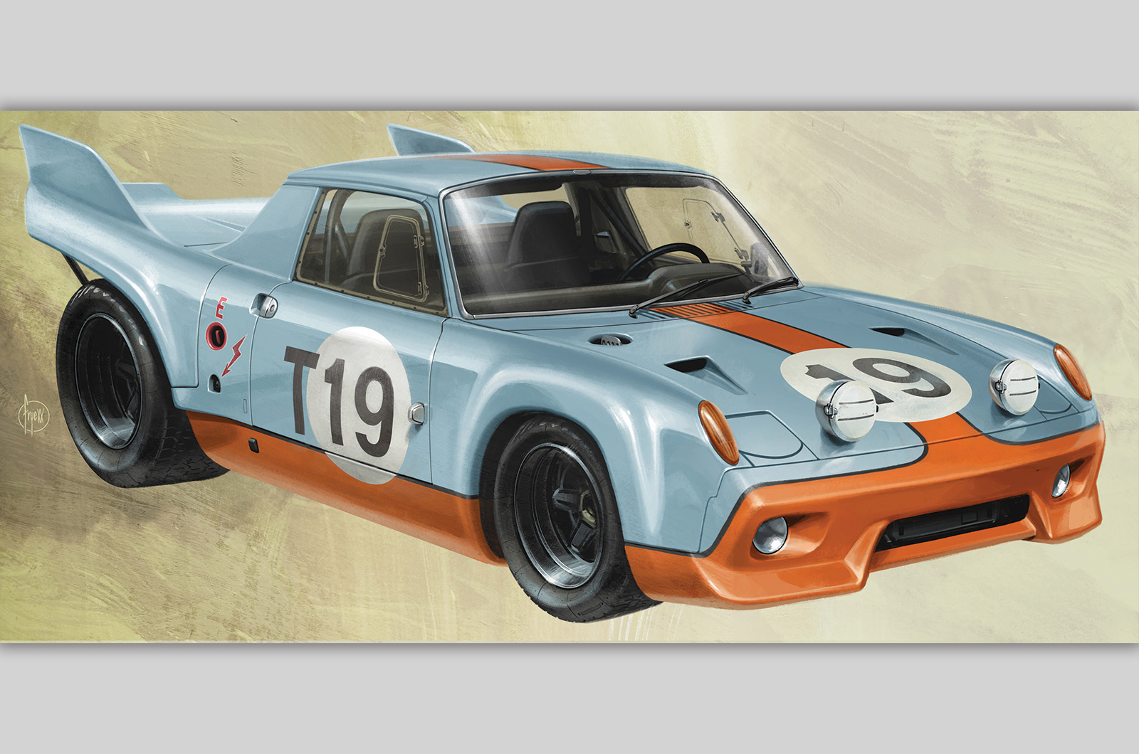 Motoring art: John A Frye | Classic & Sports Car