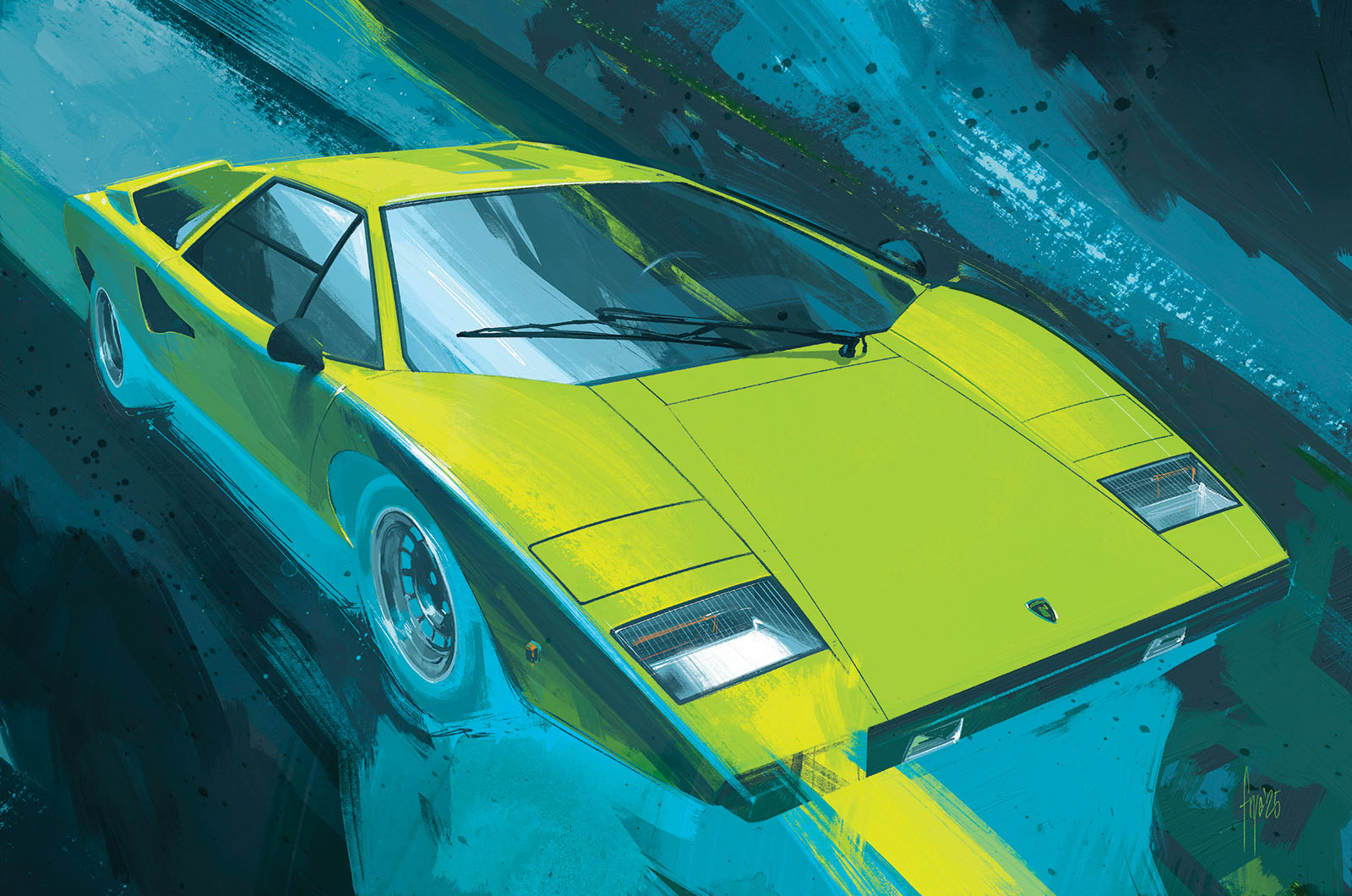 Motoring art: John A Frye | Classic & Sports Car