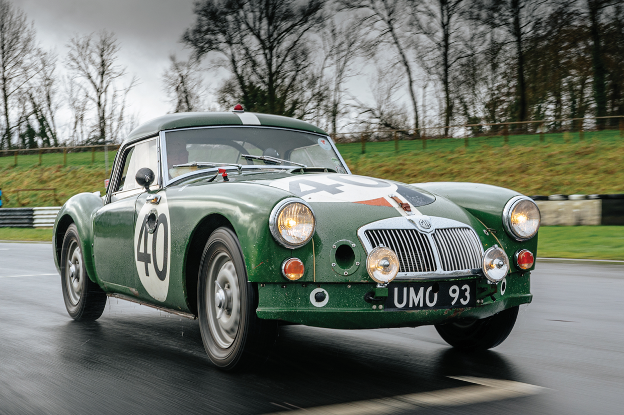 MGA Twin Cam: on track in an ex-works racer | Classic & Sports Car