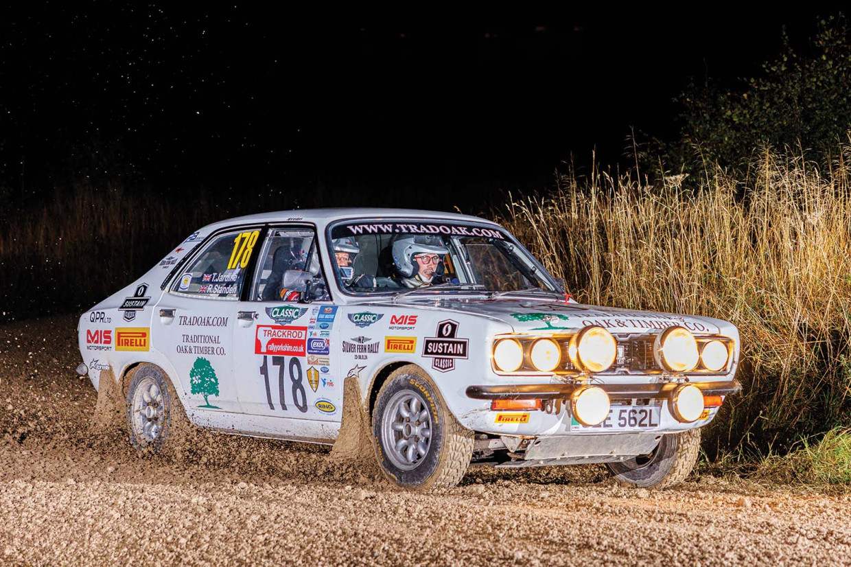 Rally Yorkshire in a classic Chrysler: co-driving crash course ...