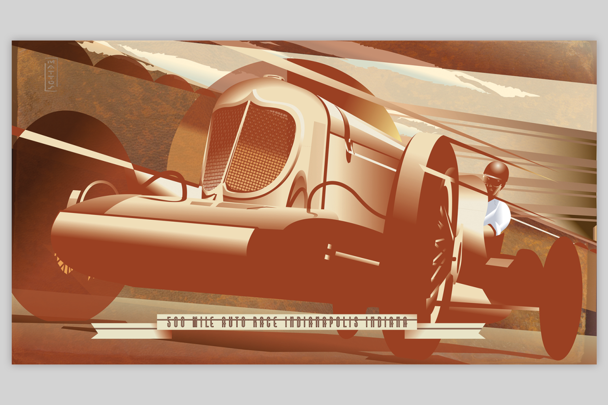 Motoring art: John Mattos | Classic & Sports Car