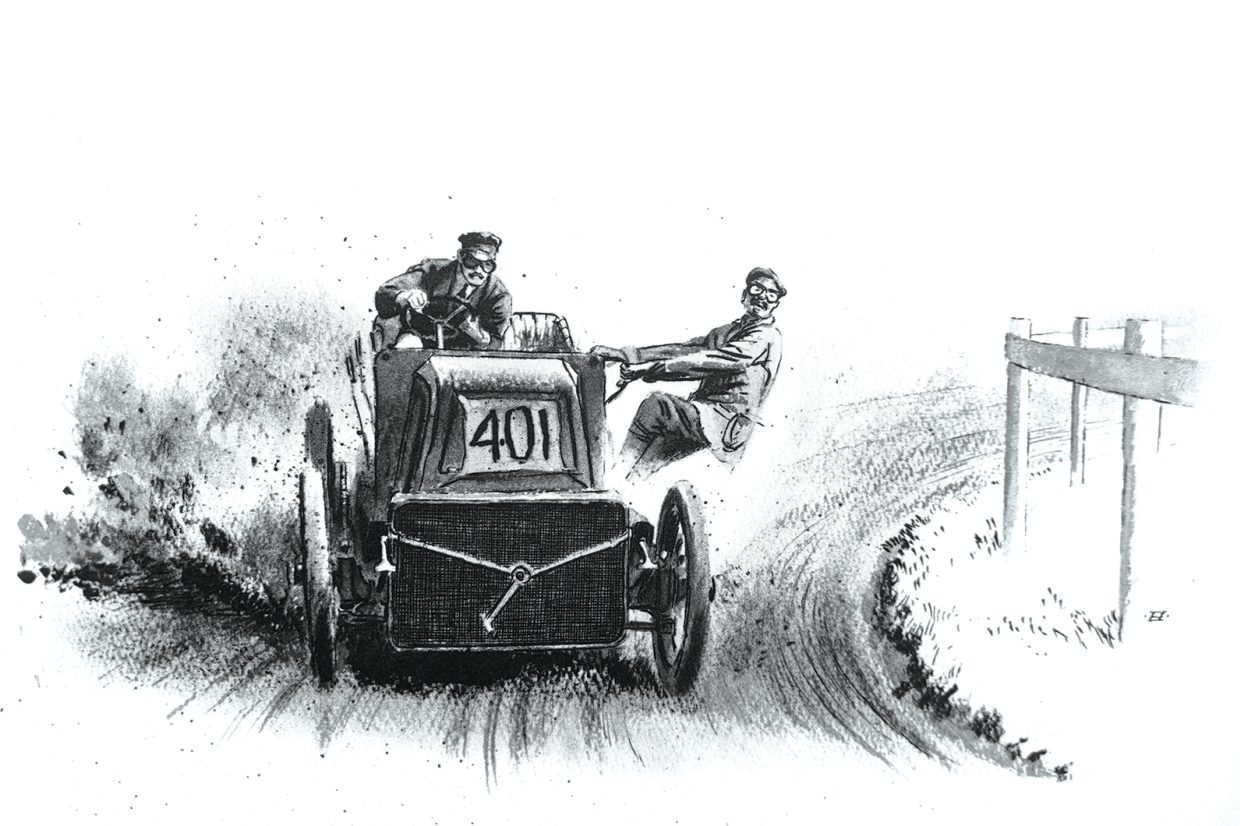 Motoring art: Peter Helck | Classic & Sports Car