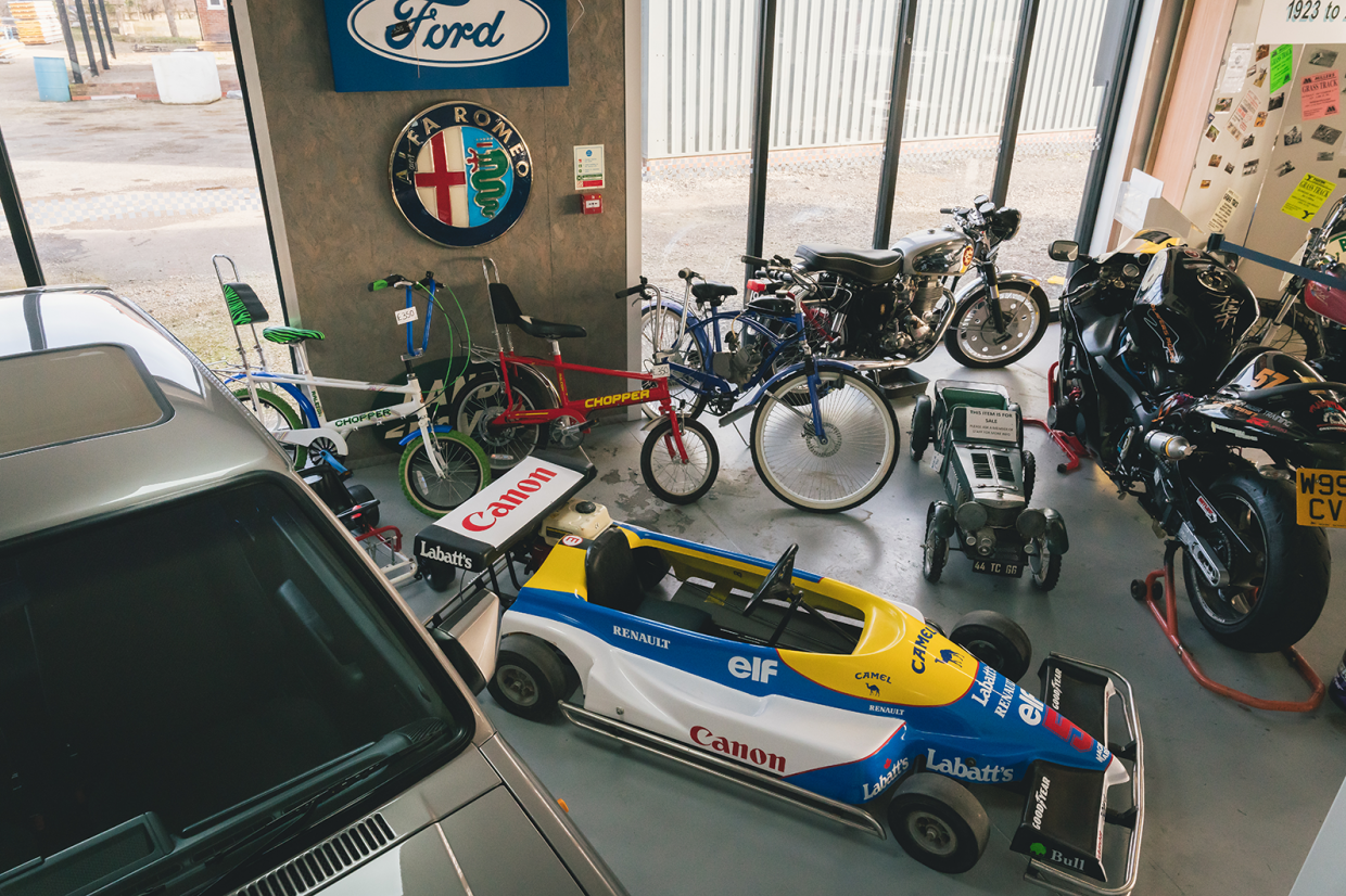Also in my garage: classic cars and Raleigh Chopper bicycles | Classic ...