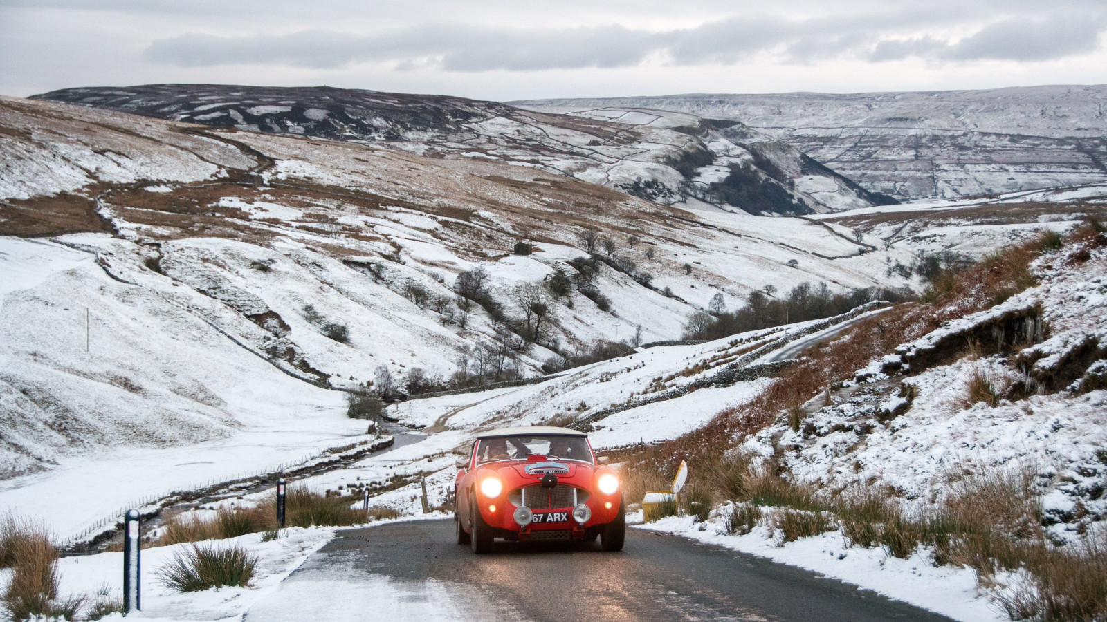 Priceless classic cars tackle brutal winter rally | Classic & Sports Car