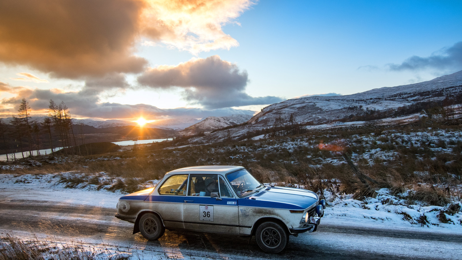 Priceless classic cars tackle brutal winter rally | Classic & Sports Car