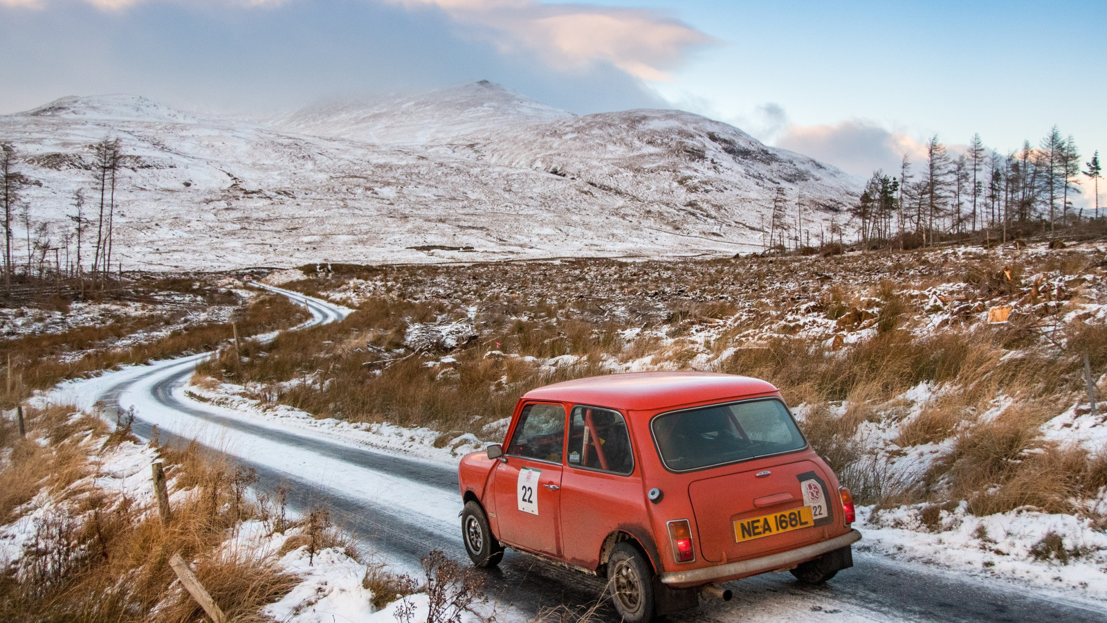 Priceless classic cars tackle brutal winter rally | Classic & Sports Car