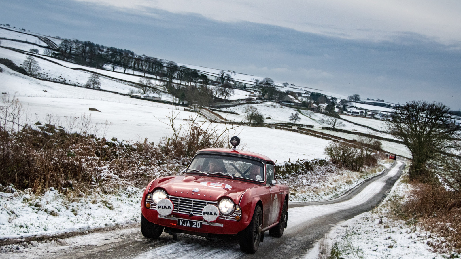 Priceless classic cars tackle brutal winter rally | Classic & Sports Car
