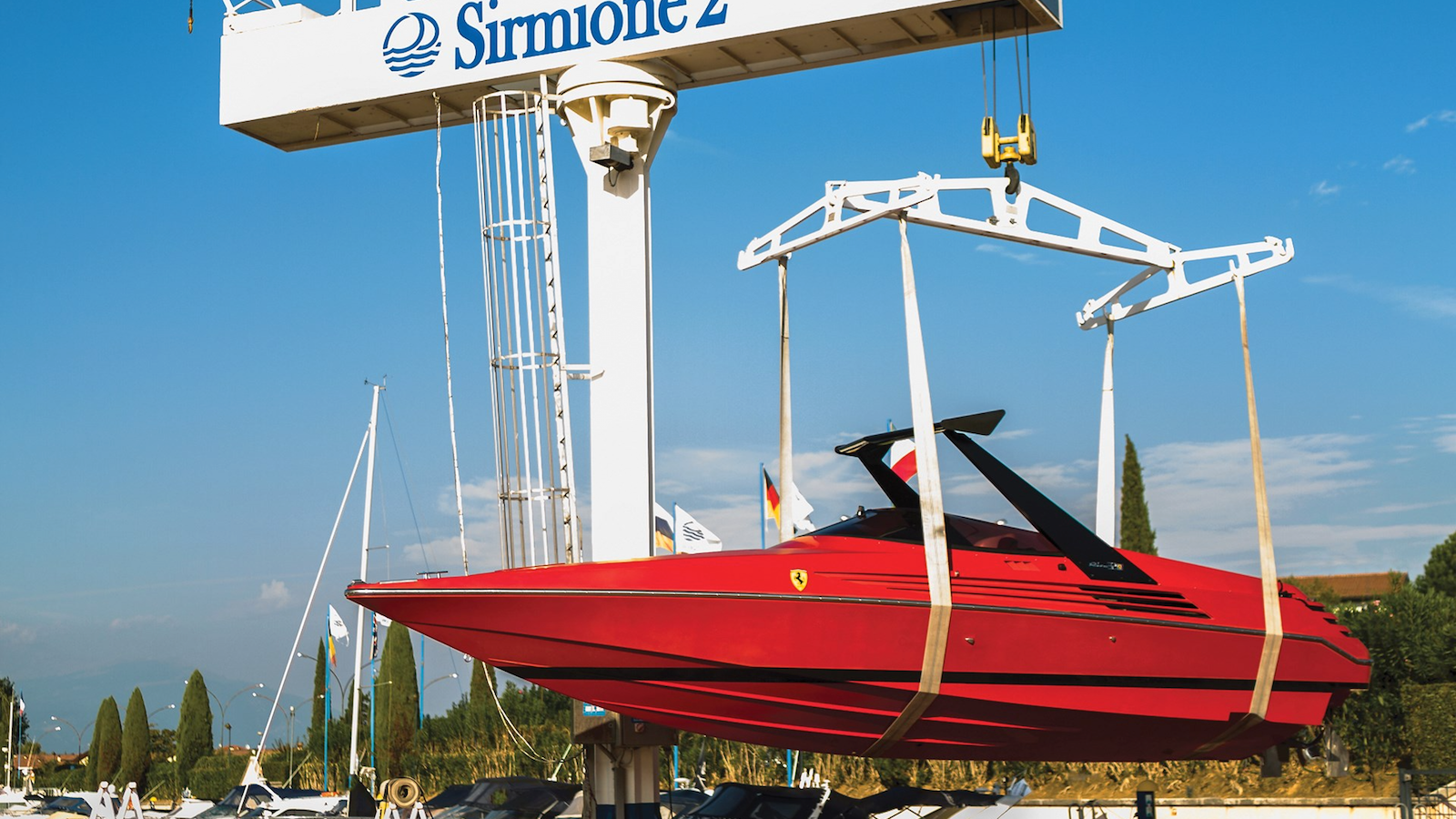 This speedboat is the Ferrari of the seas (because it’s made by Ferrari ...