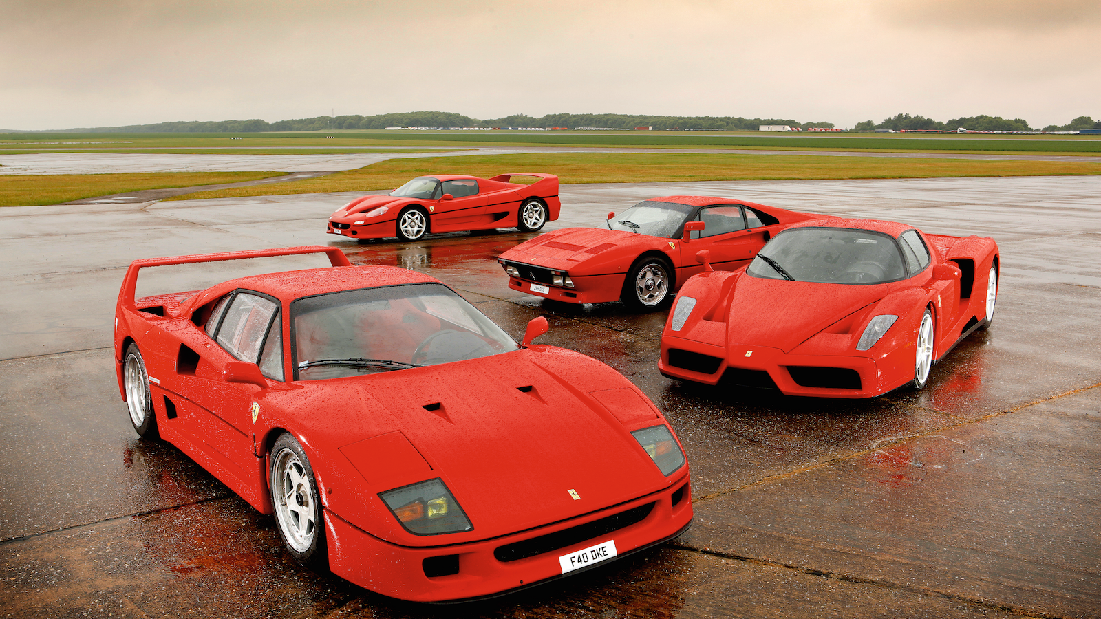 What it’s like to drive Ferrari supercars (in the wet!) | Classic ...